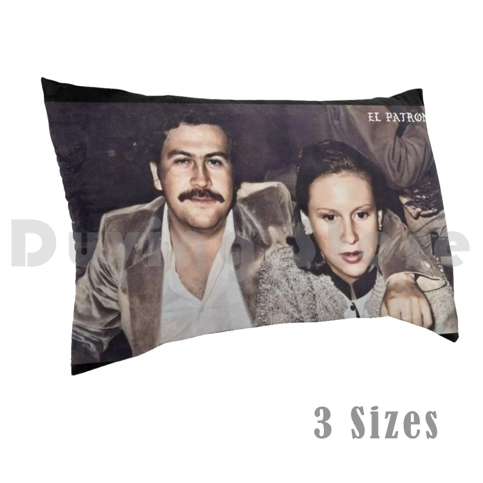 El-Patron-Pablo-Escobar-Cartel-Fan-Art-Merch-Pillow-Case-DIY-50x75 ...