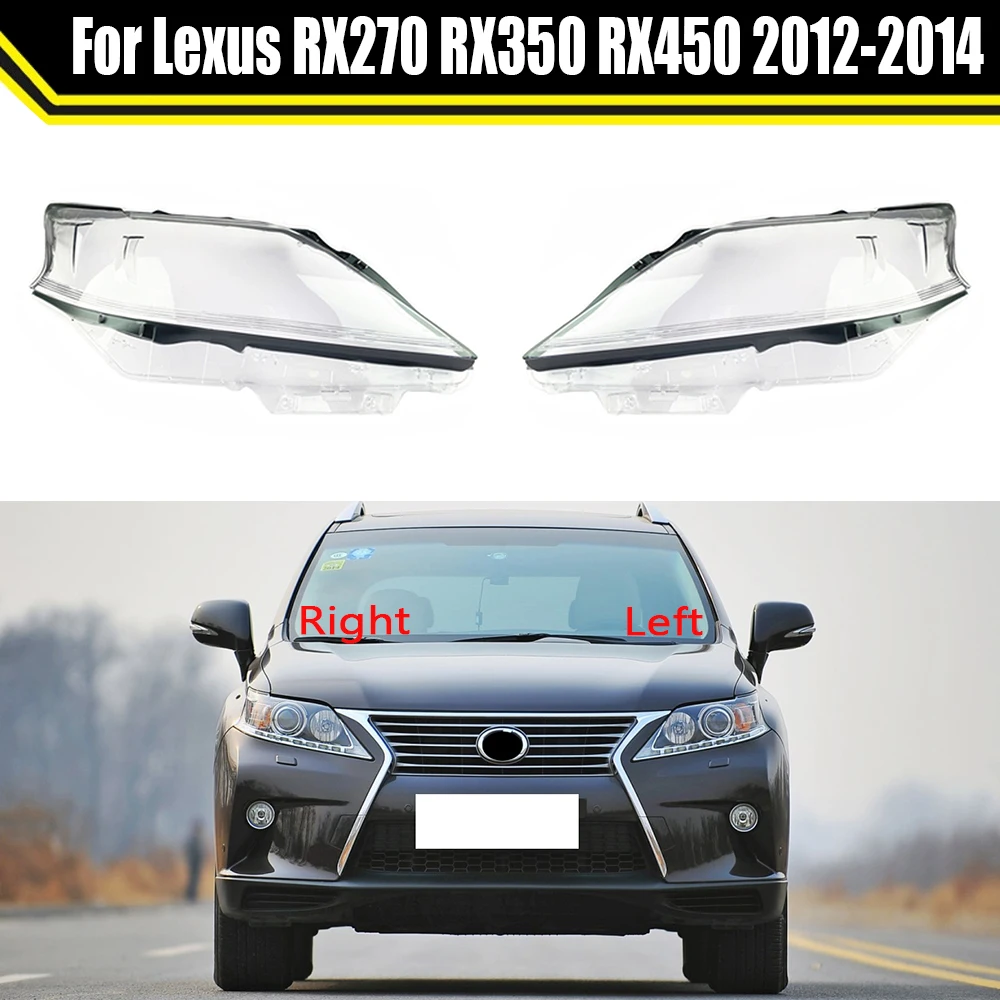 Car Replacement Headlamp Lens Headlight Shell Glass Lampshade Cover ...