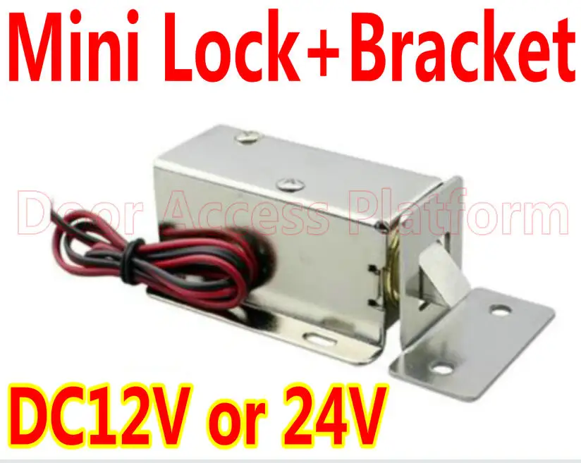 Mini Lock DC12V or DC24V Option Cabinet Electronic Bolt lock access ...