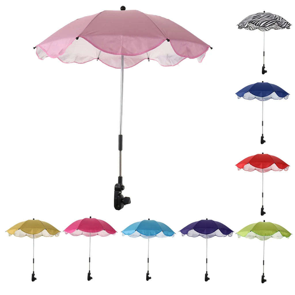 Baby-Sun-Parasol-Universal-Umbrella-Shade-Canopy-for-Pram-Pushchair ...