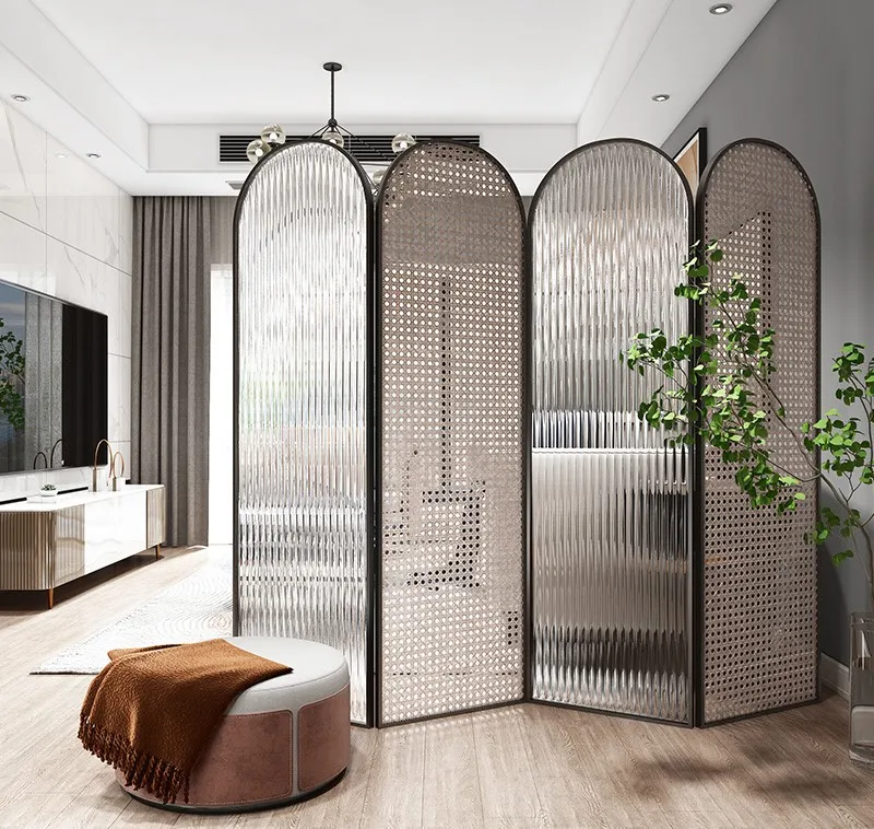 Nordic simple original design, light luxury rattan Changhong glass ...