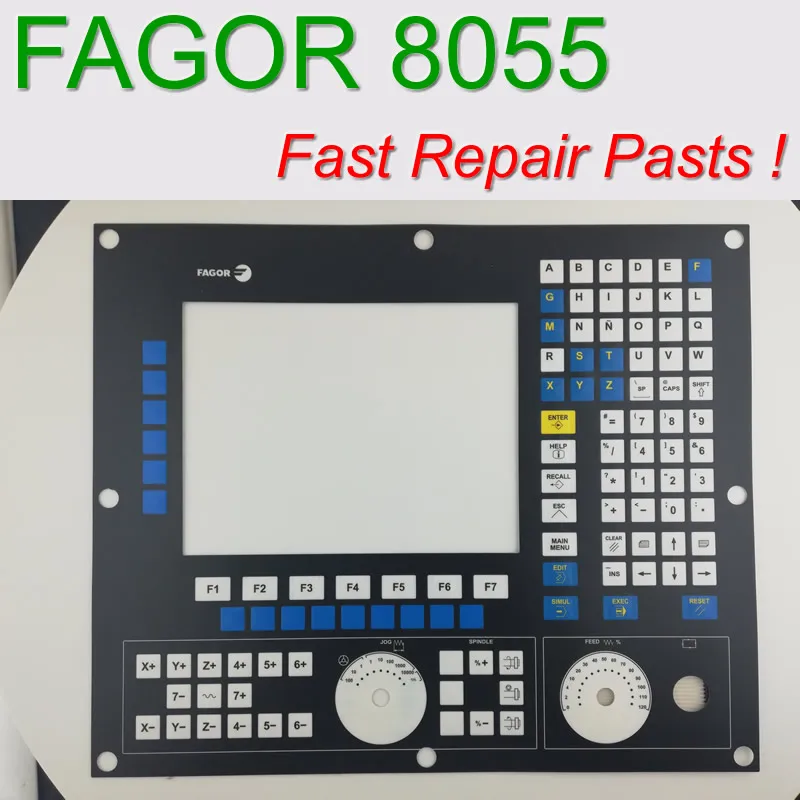 New FAGOR 8055 CNC membrane keypad For CNC panel Machine Repair,FAST ...
