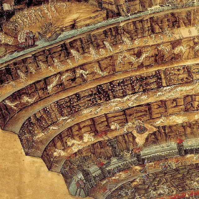 Botticelli Dantes Inferno High Resolution