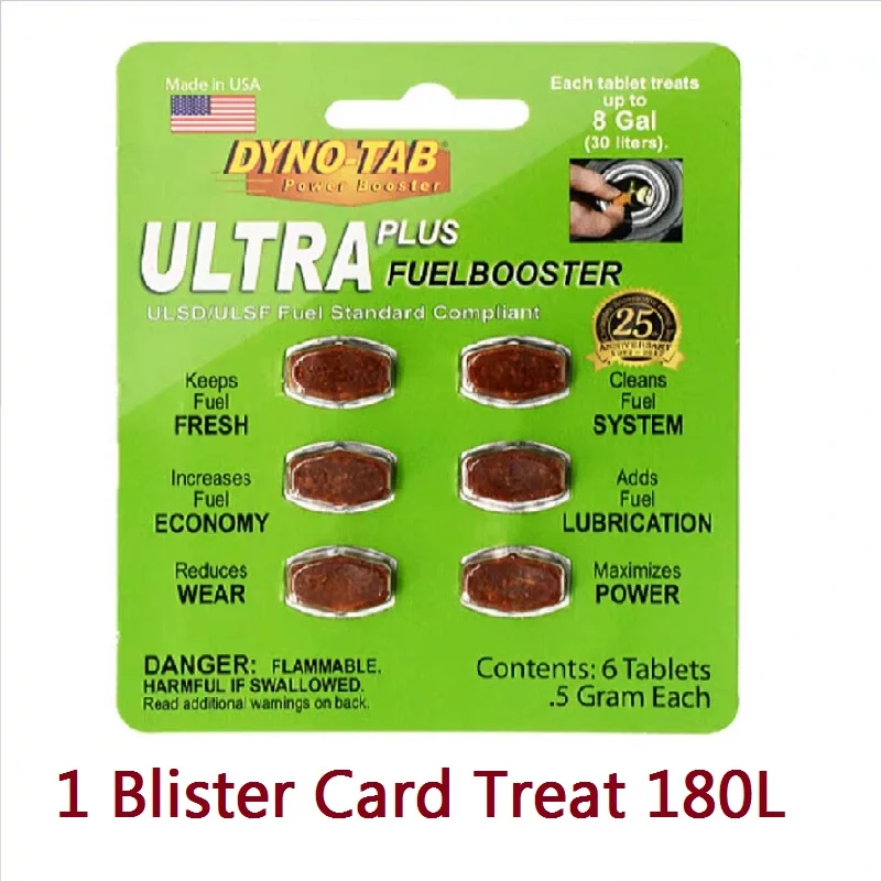 Dynotab ULTRA PLUS Fuel Booster for Petrol&Diesel Carbon Cleaner Fuel ...