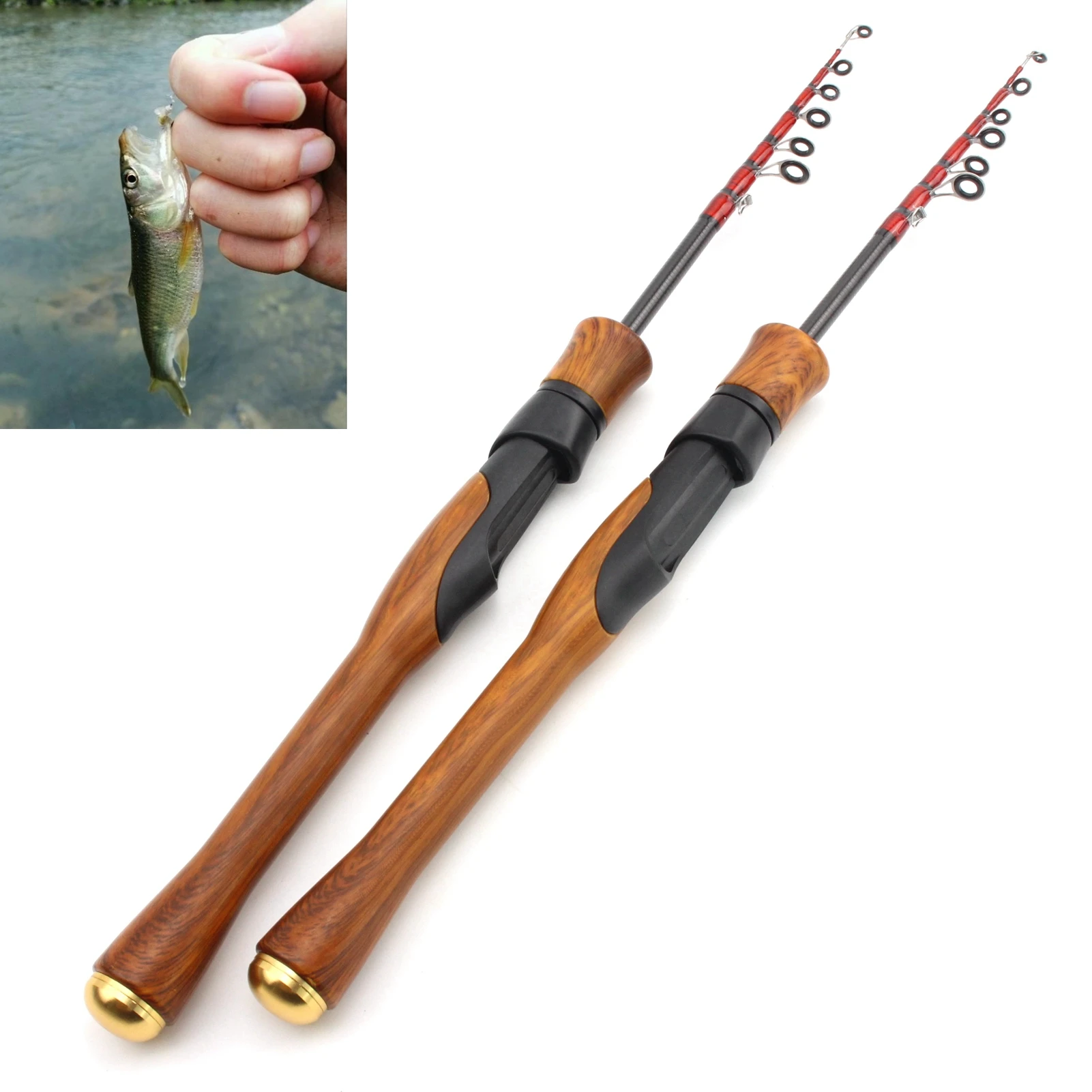 Wooden Fishing Rod