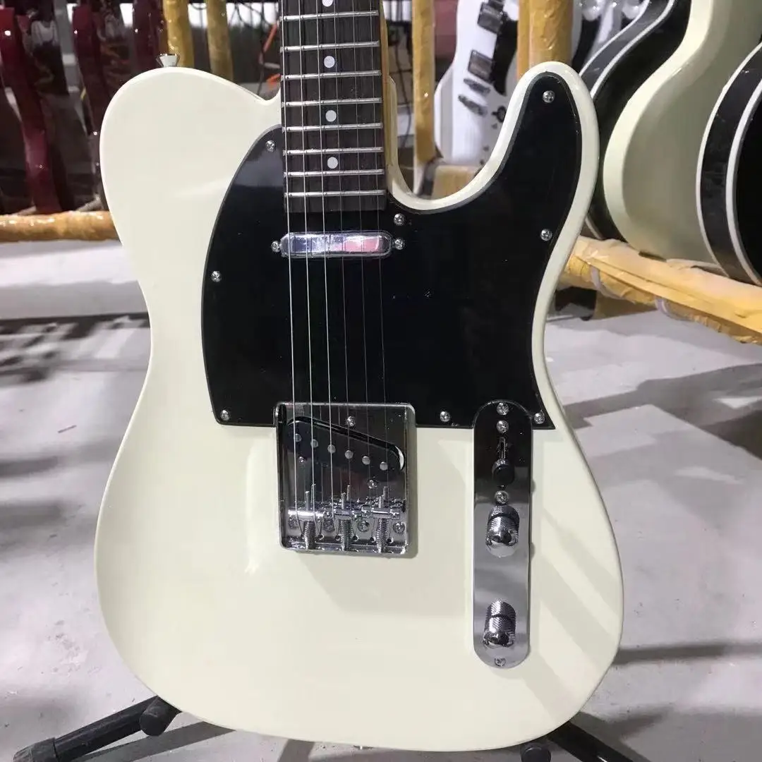 Fender Telecaster White Black Pickguard