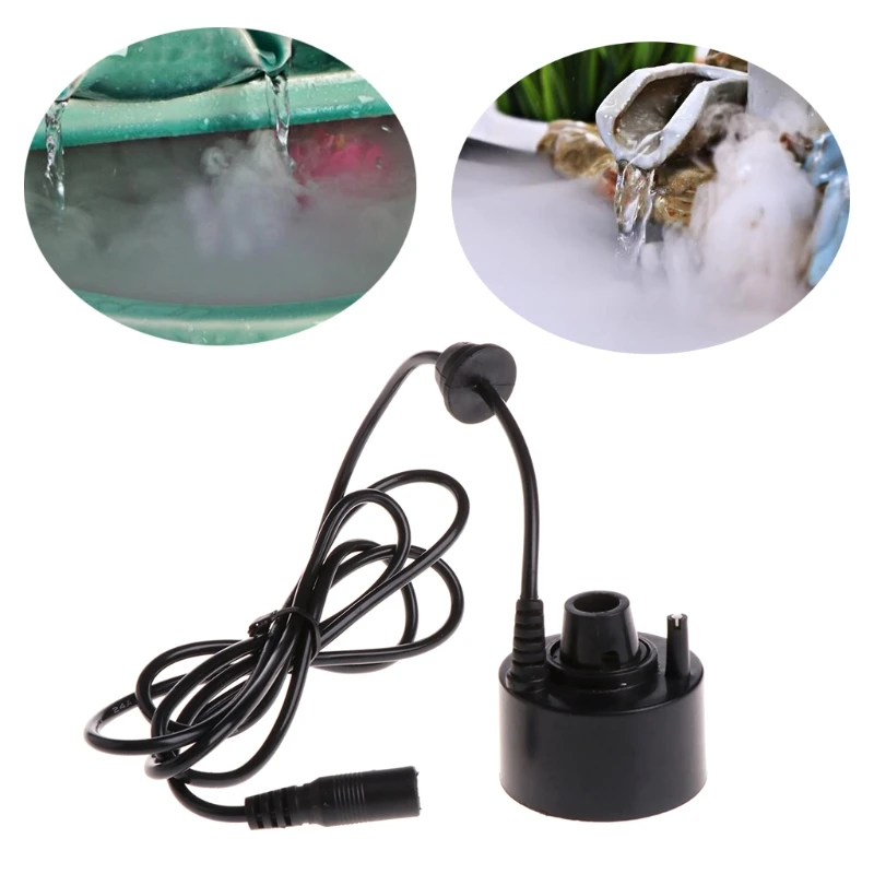 Super Ultrasonic Mist Maker Fogger Fog Water Fountain Pond Atomizer ...