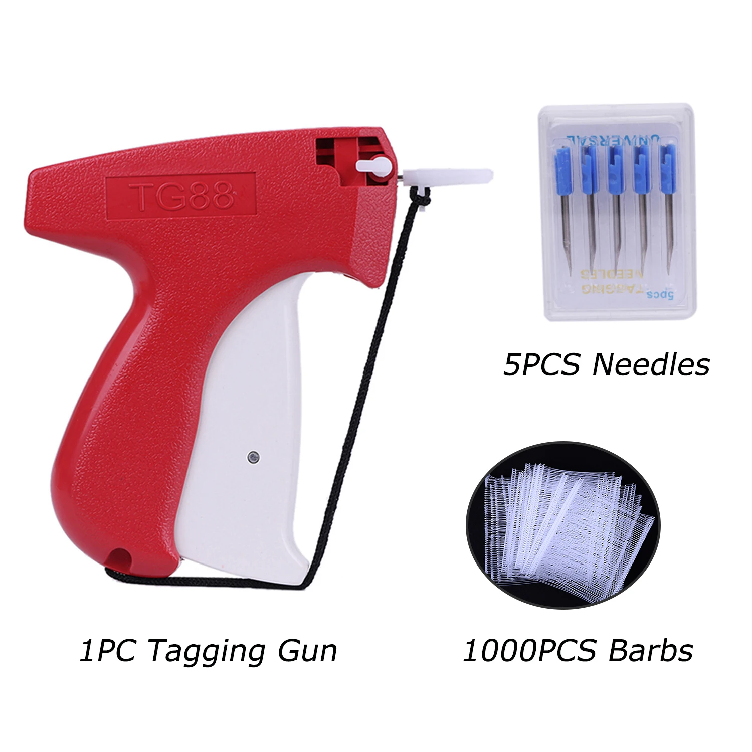 Clothing Price Label Tagging Tag Gun With 1000PCS Attachments +5 ...