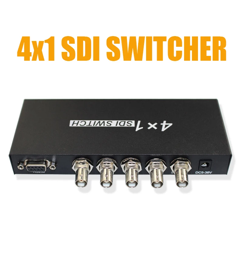 SDI 4x1 Switch 4 Channels SDI Signal to A SDI Signal Channel Support ...