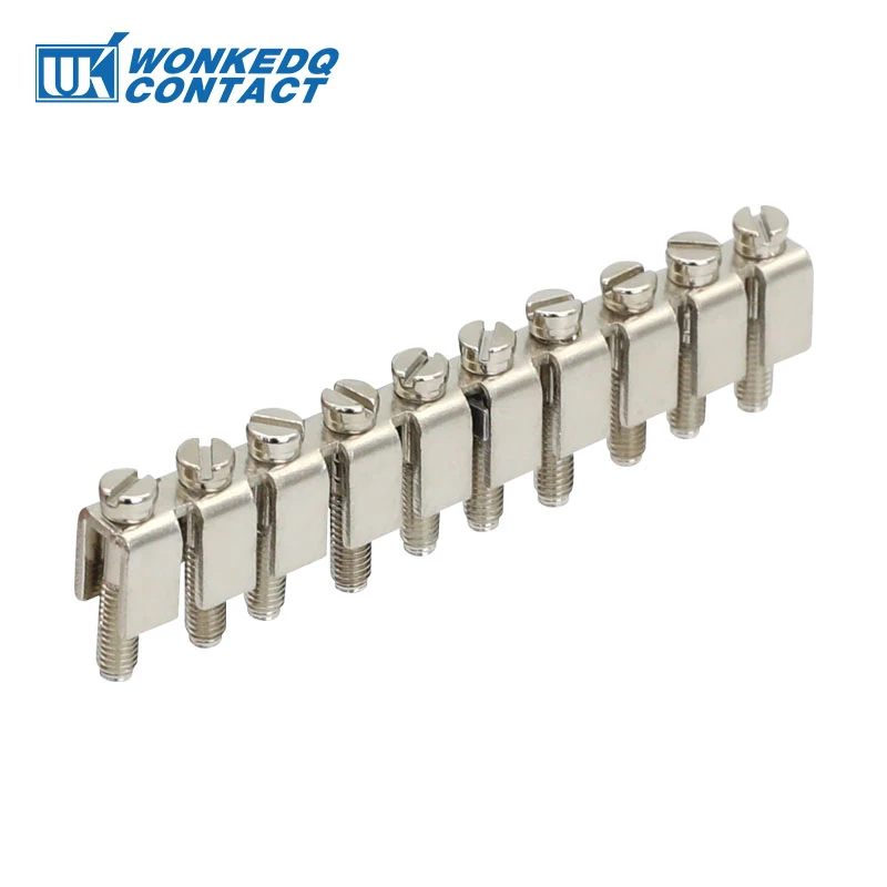 10pcs Fbi10-6 Fixed Bridge For Uk Uk2.5b Uk5n Ukk/ukkb5 Connector Fbi ...