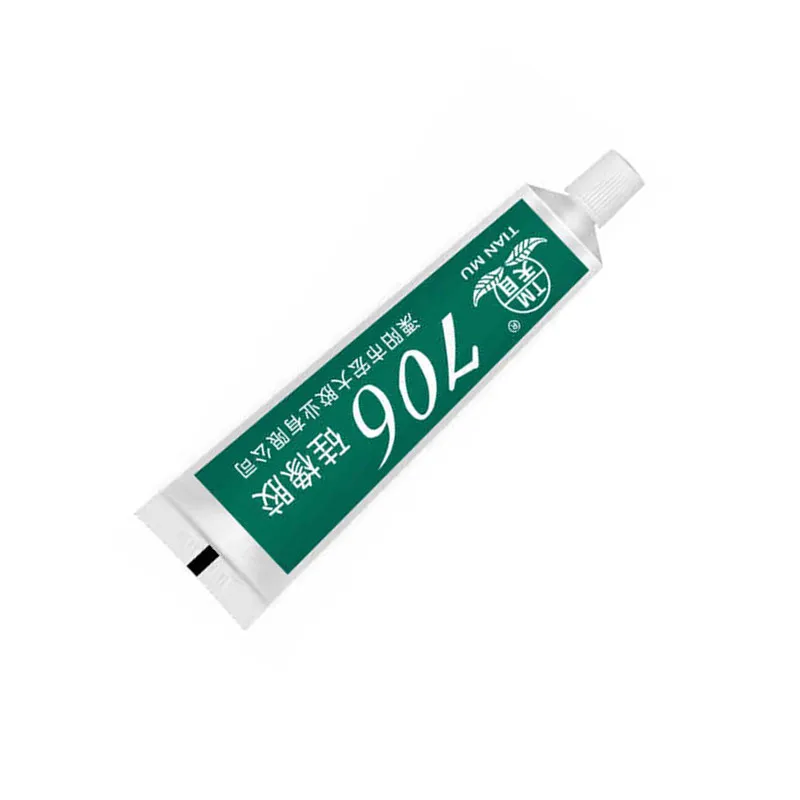 706 Silicone Rubber Semi-transparent Glue Silicone Glue Semi-flowing ...