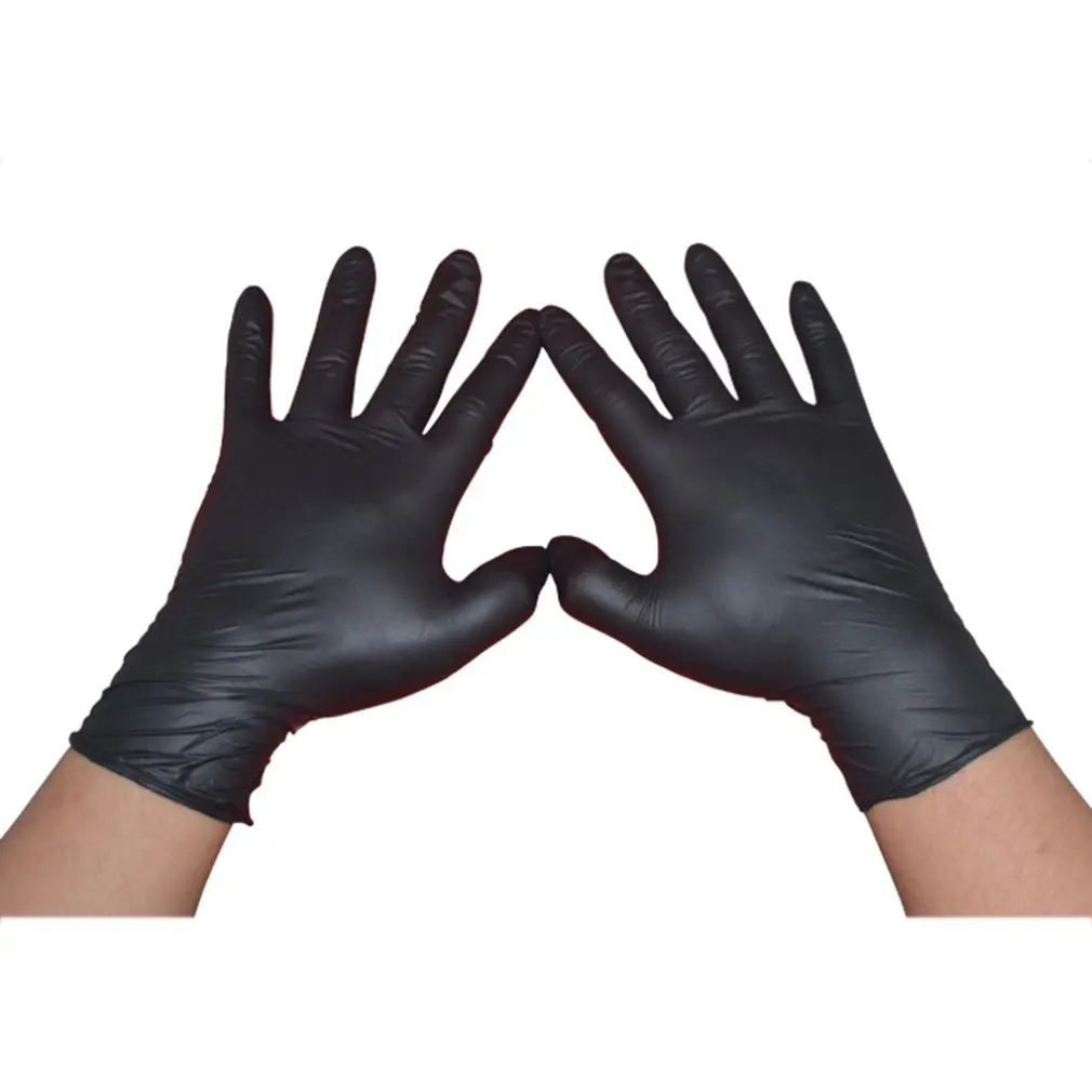50 Pairs Disposable Latex Gloves Electronic Laboratory Gloves ...
