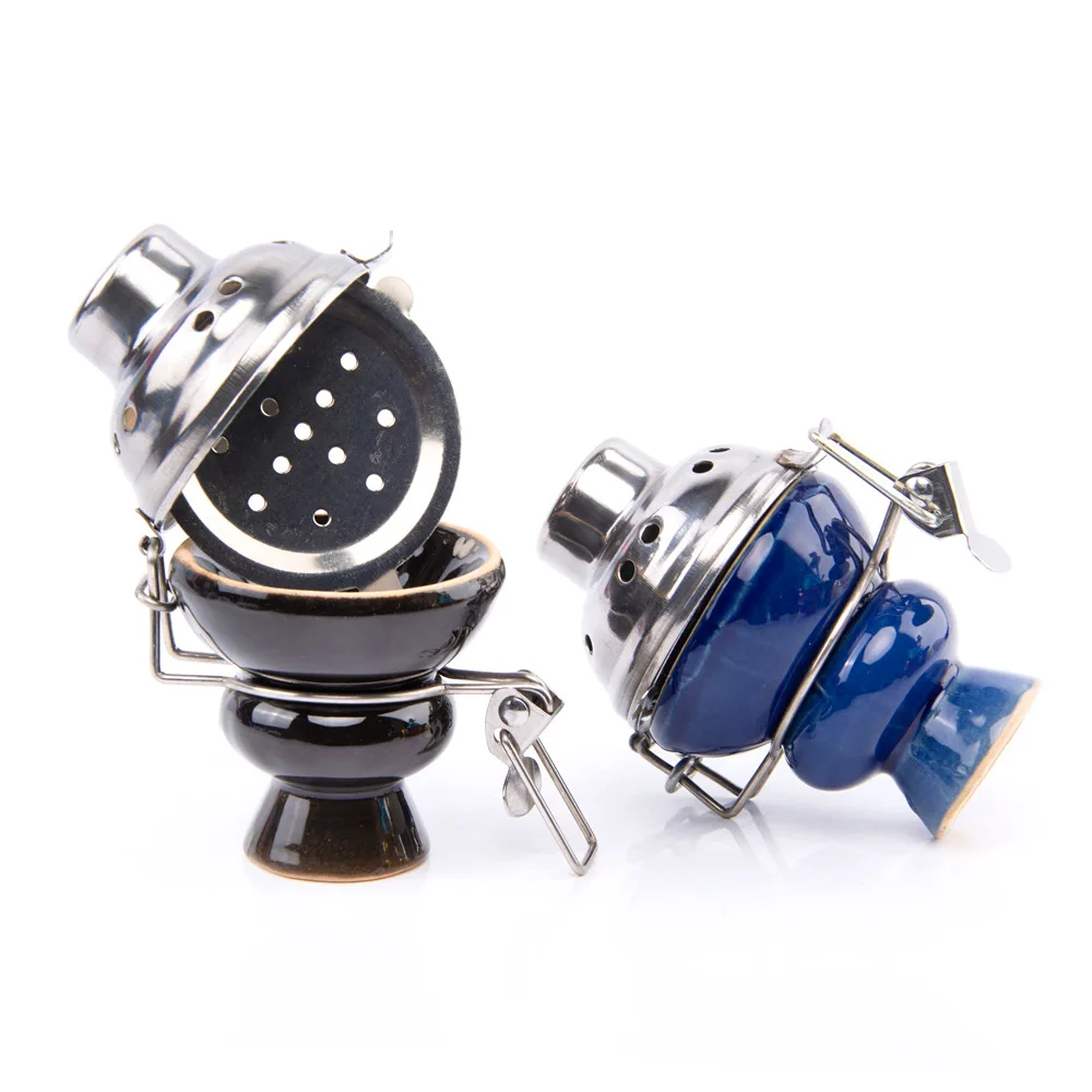 Chicha,bol en céramique pour Chicha, tête de narguilé, avec porte ...