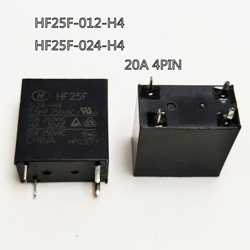 5PCS-LOT-100-Original-New-Relay-HF25F-012-H4-12VDC-HF25F-024-H4-24VDC ...
