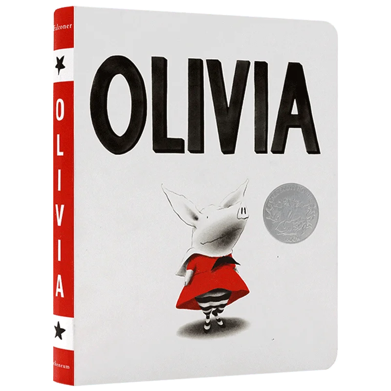 Learning English Children Books Baby English Pitcure Olivia Cardboard