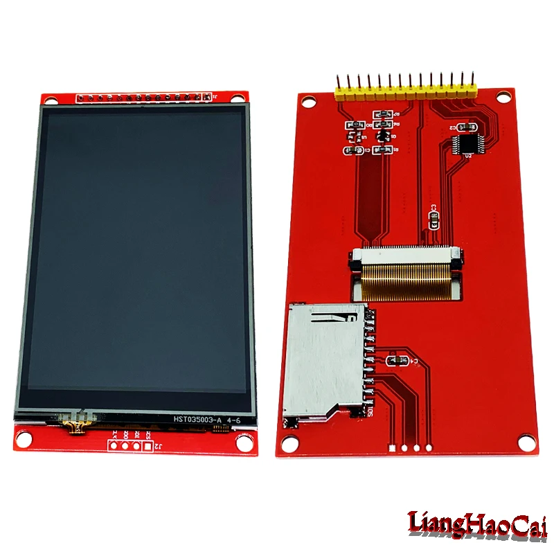 SPI-module-3-5-inch-TFT-LCD-colorful-display-screen-with-Resistance ...