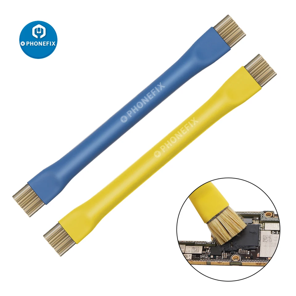 Cpu Brush 12/pcs Set BGA Rework Anti Static Brush PCB Cleaning Tool ESD ...