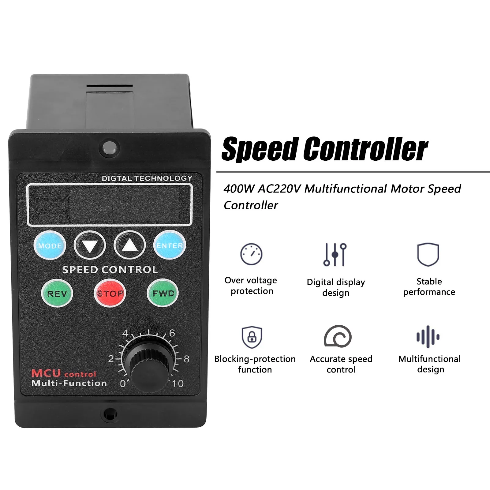 Speed Motor Controller Motor And Accessories Digital Display Motor ...