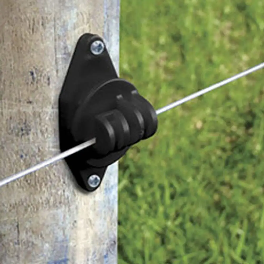 Fence Post 100-Pack Electric Fence Insulators - Wood Post Claw ...