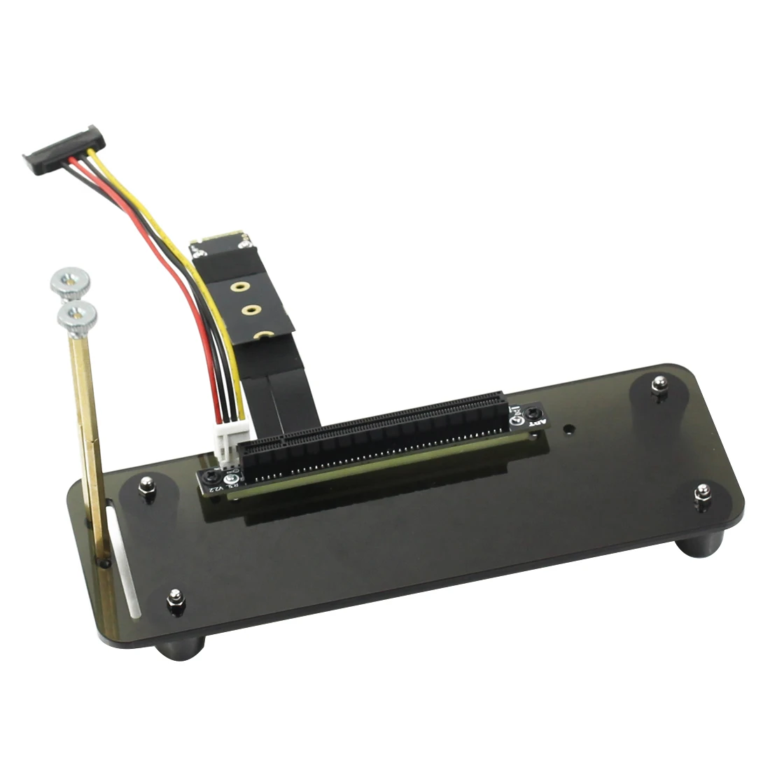 PCIe-PCI-E-3-0-16X-M-2-Bracket-Graphics-Card-w-Vertical-Stand-Holder ...