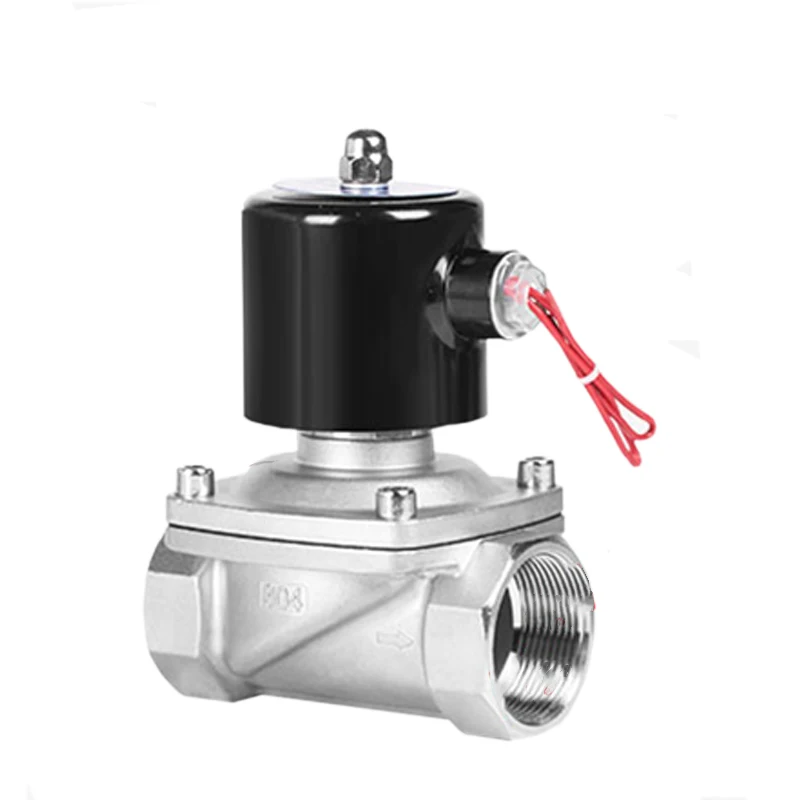 DN08 DN10 DN15 DN20 DN25 DN32 DN40 DN50 Normally Closed Stainless Steel Solenoid Valve 220VAC ...