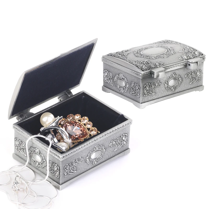 Stylish-Fashion-Treasure-Chests-Shape-Tin-Jewelry-Ring-Box-Gift-Case ...