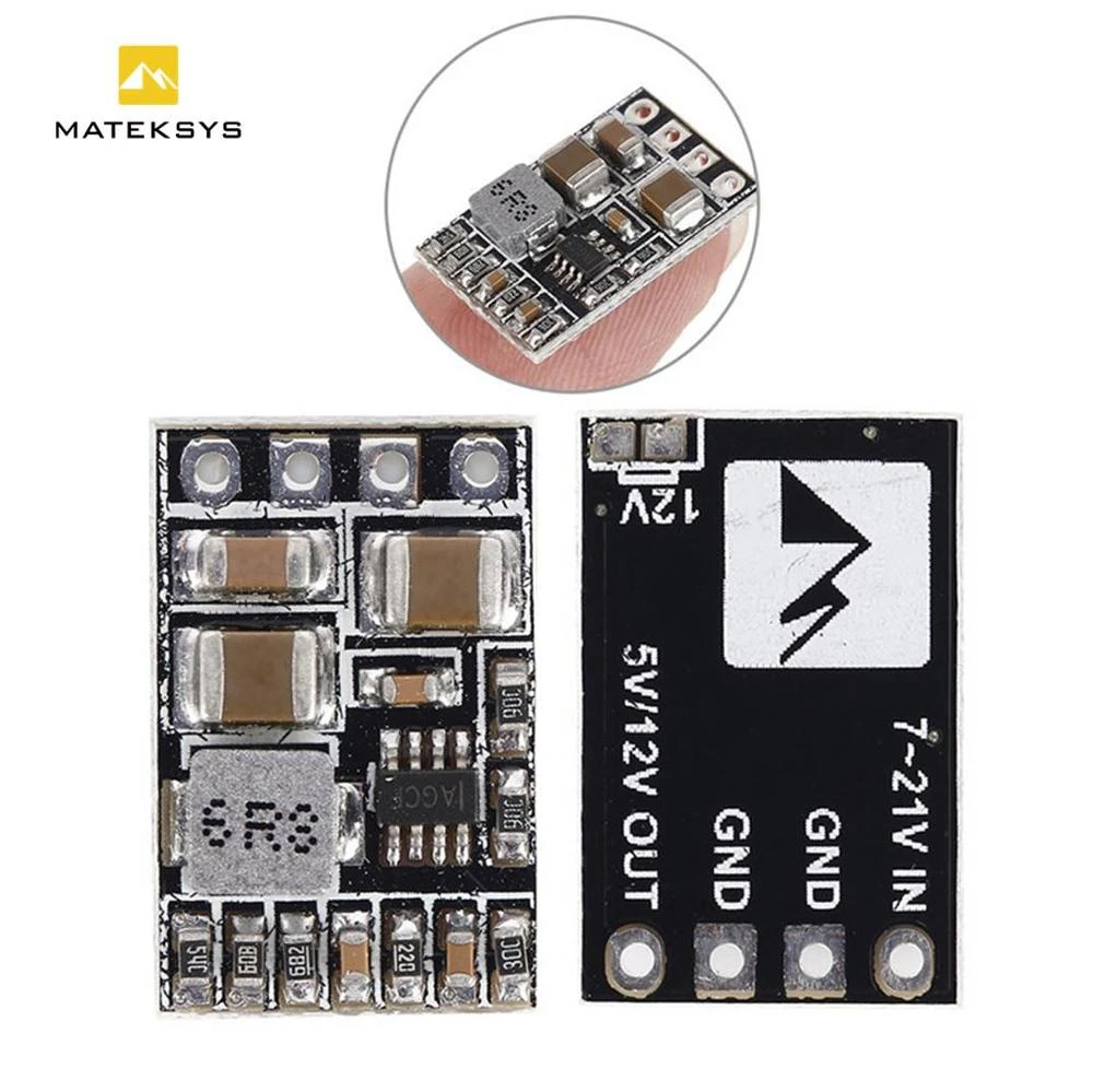 Matek MICRO BEC 5V/12V BEC Down Step บอร์ดลดไฟ ให้ออก กับ 12V บอร์ดรวม ...