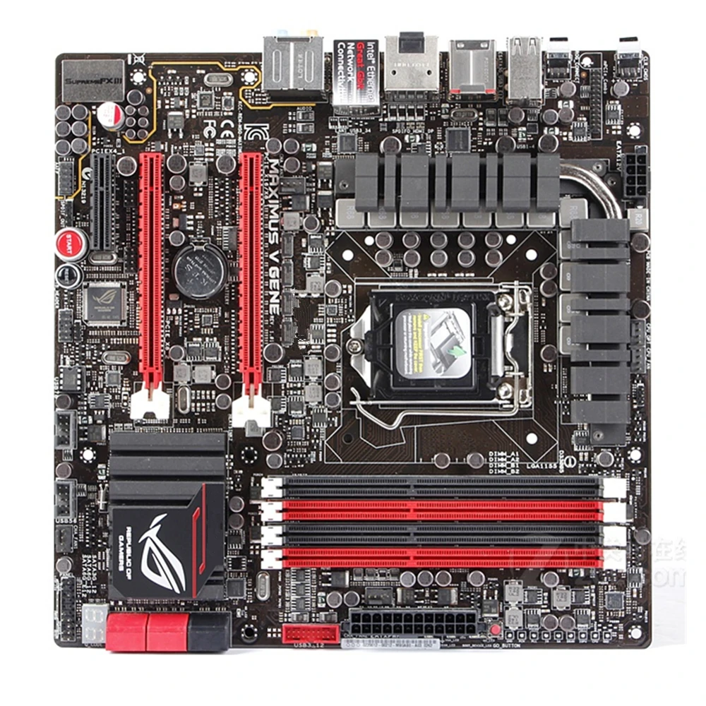 Placa base de escritorio para ASUS Maximus V Gene Z77 Socket LGA 1155 ...