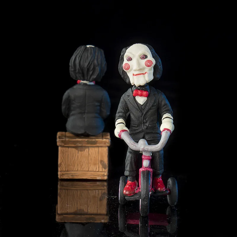Jigsaw Doll On Bike