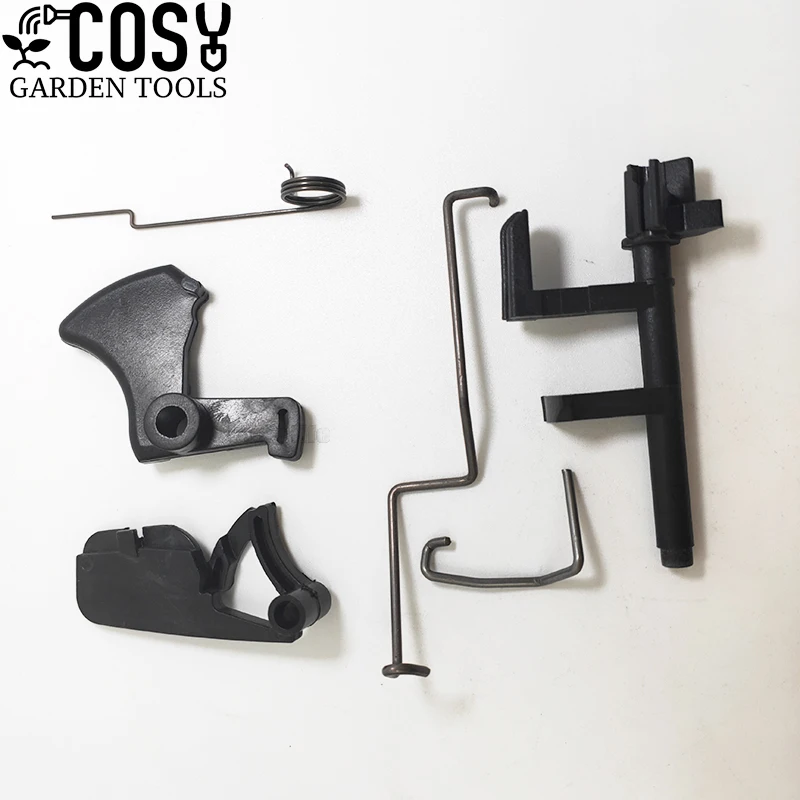 Throttle-Trigger-Arm-Choke-Rod-Switch-Shaft-Torsion-Spring-kit-For ...