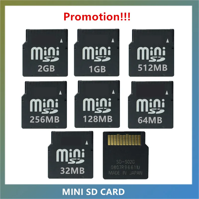 MINI-SD-Card-1GB-2GB-Memory-card-MiniSD-Phone-Card-64MB-128MB-256MB ...