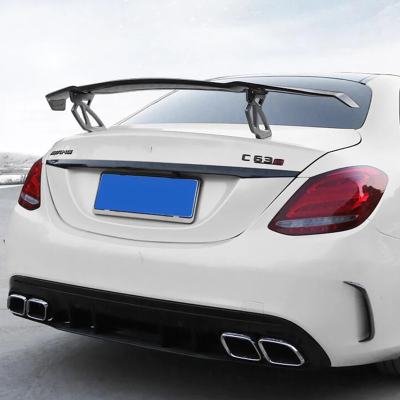 CEYUSOT-FOR-Benz-c-class-W212-real-carbon-fiber-universal-GT-spoiler ...