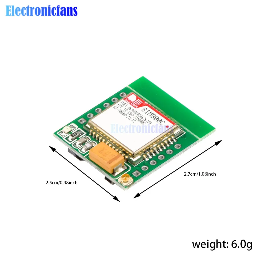 Equipement électrique, d'essai SIM800C GSM GPRS STM32 Microcontroller ...
