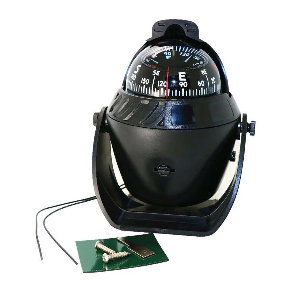 LC760 Pivoting Nautical Compass Car Marine Guide with Magnetic ...