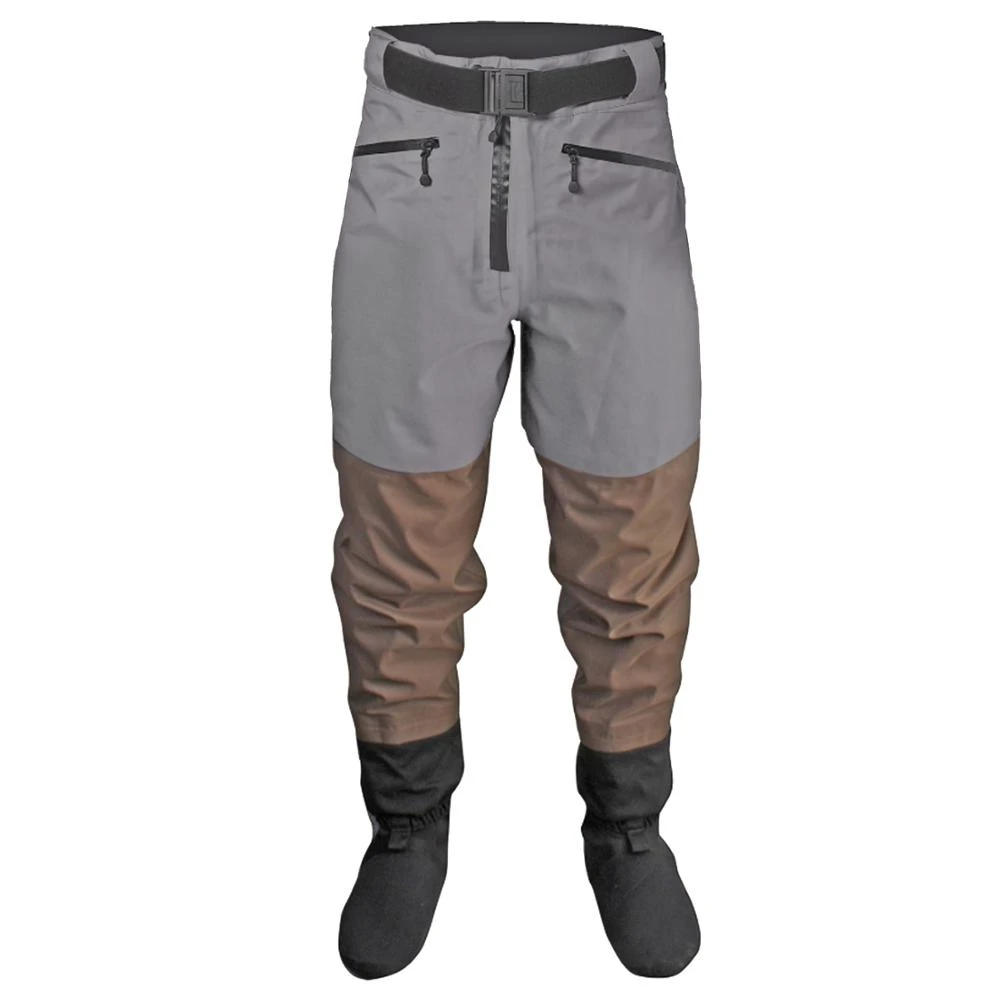 Men Breathable Stockingfoot Waterproof Waist High Pant Wader For ...