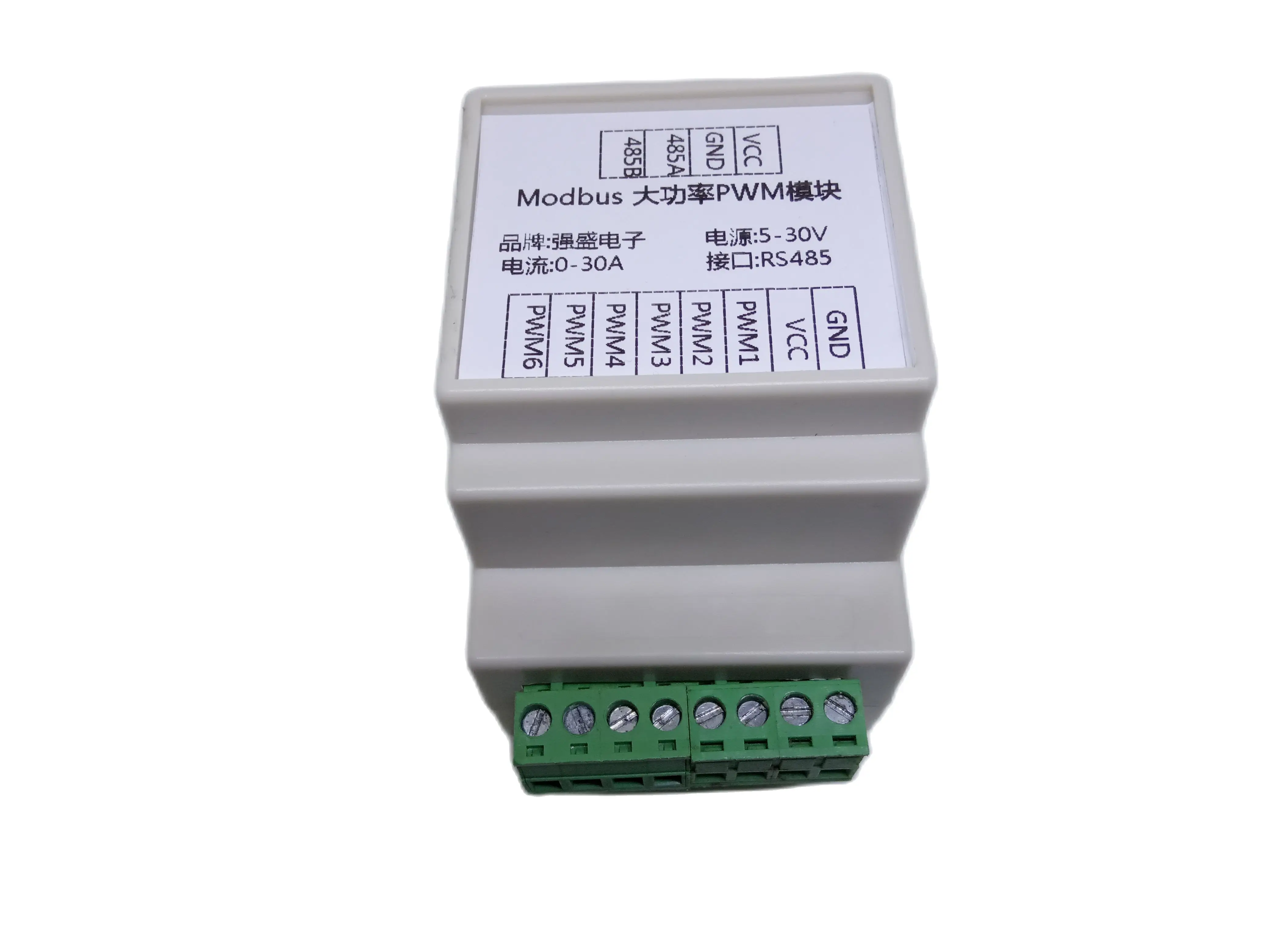 Modbus-PWM-module-RS485-bus-6-channel-PWM-high-power-speed-regulating ...