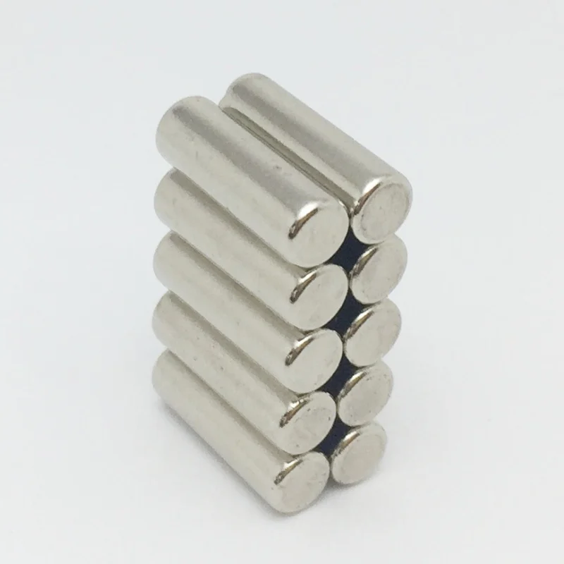 10pcs Neodymium magnetic rod dia4.7x15.8mm rare earth magnetic bar ...