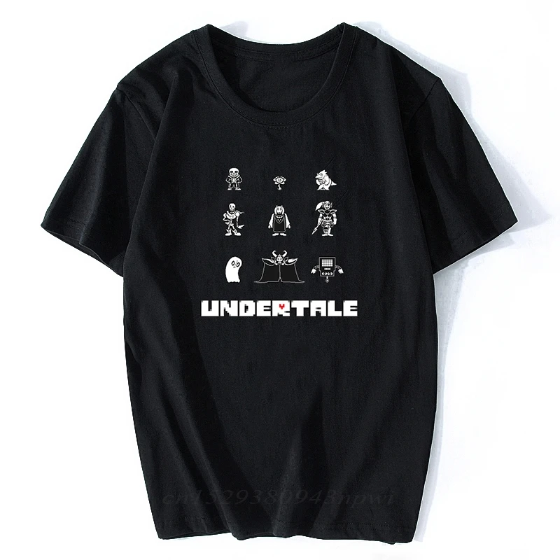 New Undertale Sans Pattern Unisex Tshirt Printing Fashion Men Game T ...