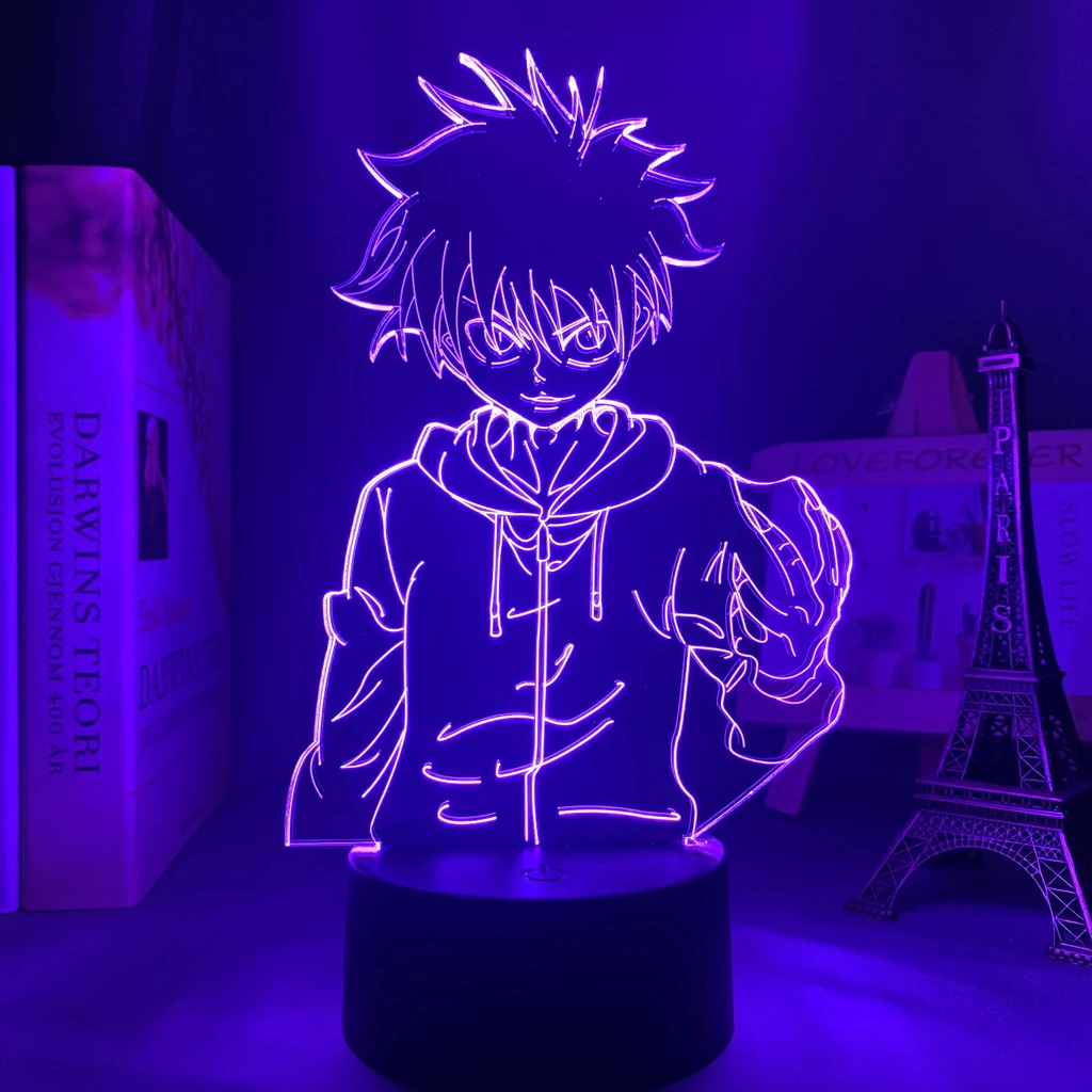 Night Lights Home & Living Lighting Hunter x Hunter Killua 3D Illusion ...