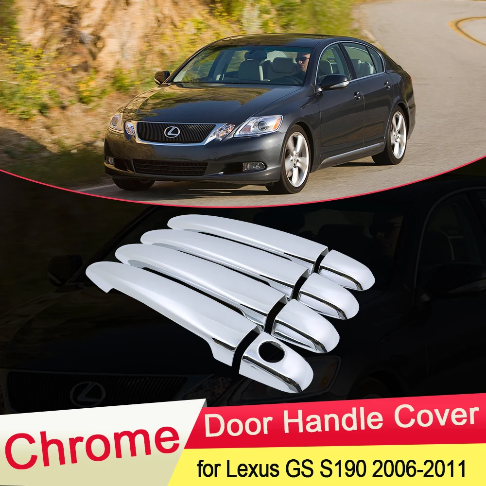 Lexus GS S190 용 2006 ~ 2011 2007 2008 Luxuriou Chrome Door Handle ...