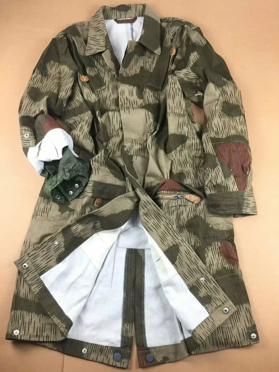 Ww2 German Paratrooper Tan&water Camo Smock Free Shipping War Re ...