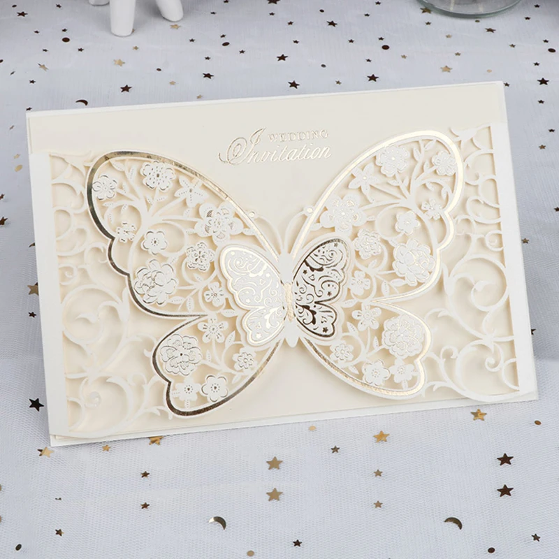 50pcs-Butterfly-Hollow-Laser-Cut-Wedding-Invitation-Cards-Flora ...