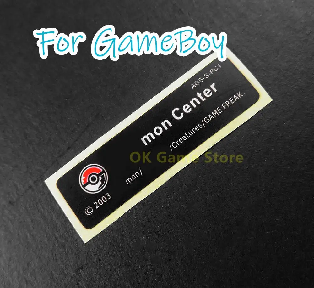 10pcs-lot-For-Gameboy-GBA-GBC-GBP-GBA-SP-Console-Back-Tag-Custom-Design ...