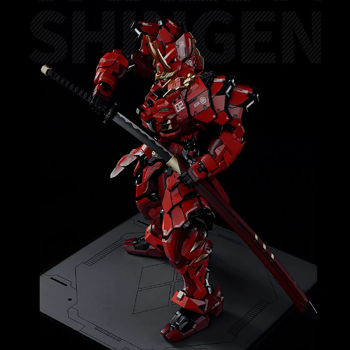 Moshow Mct-j02 Progenitor Effect Takeda Shingen Noble Class Painted ...