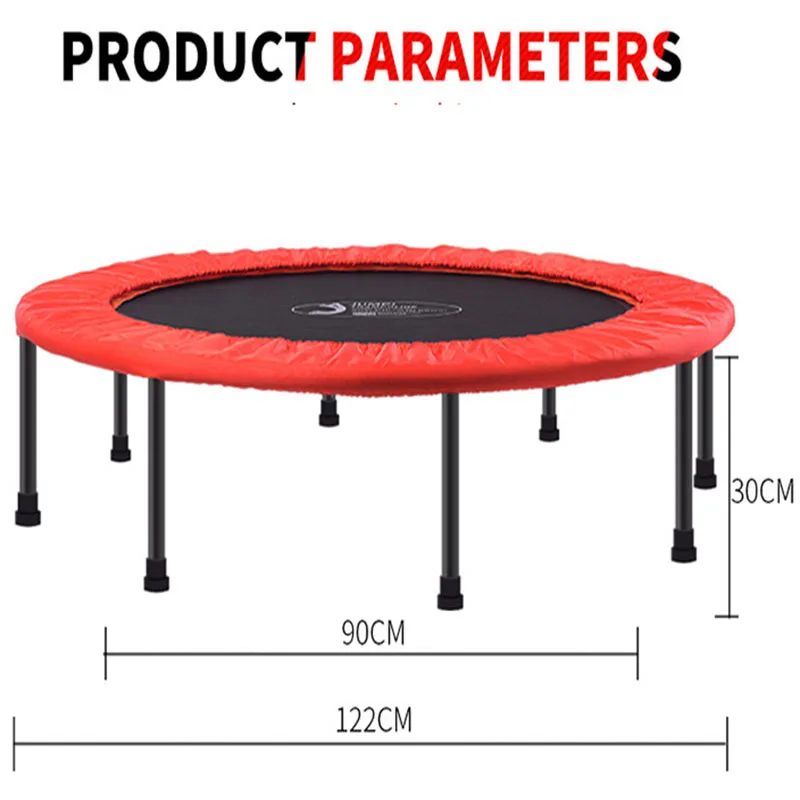 Fashion 48 Inch Foldable Portable Round Mute Professional Fitness ...