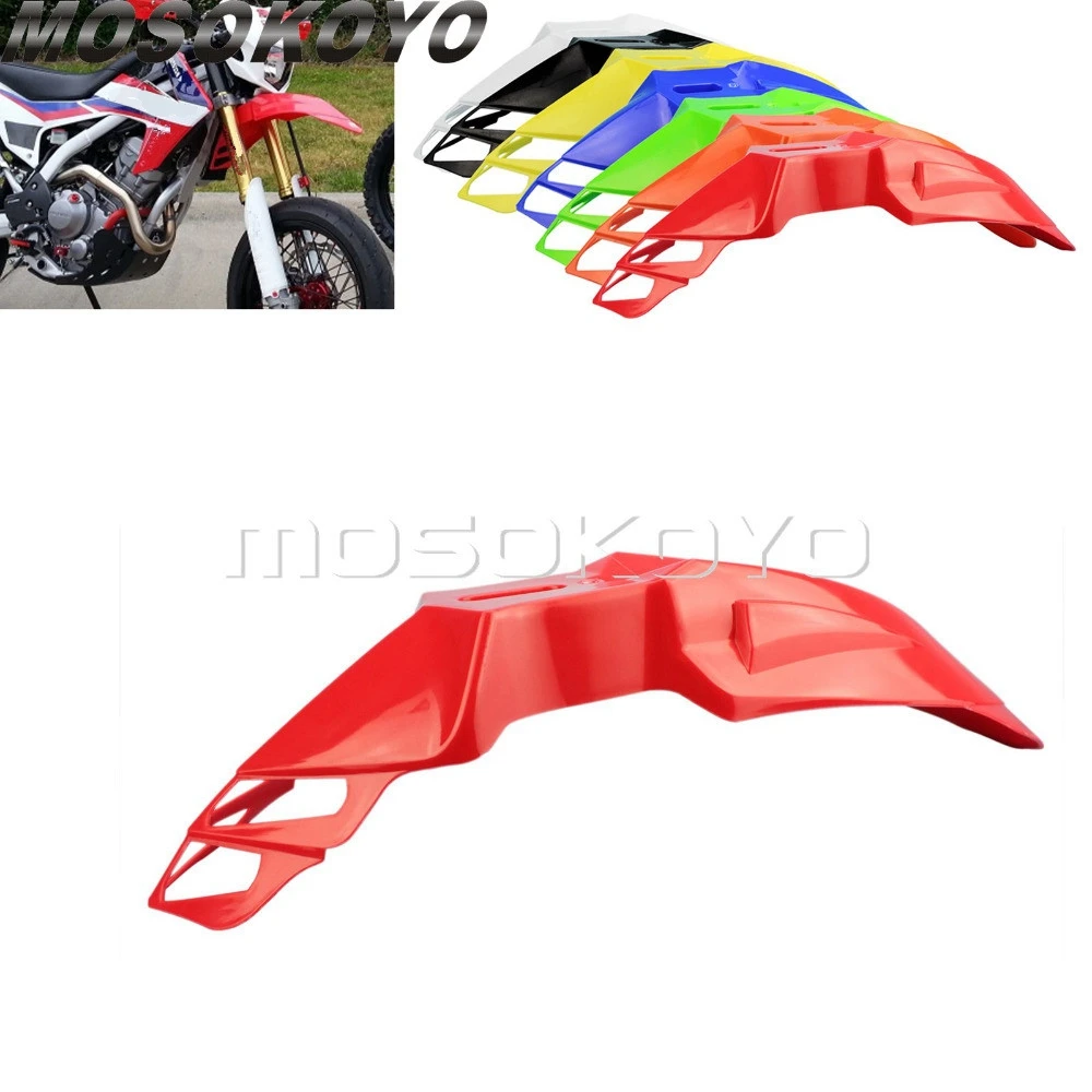 Supermoto Front Fender Red Durable Motrad Mudguards for Honda CRF CR ...