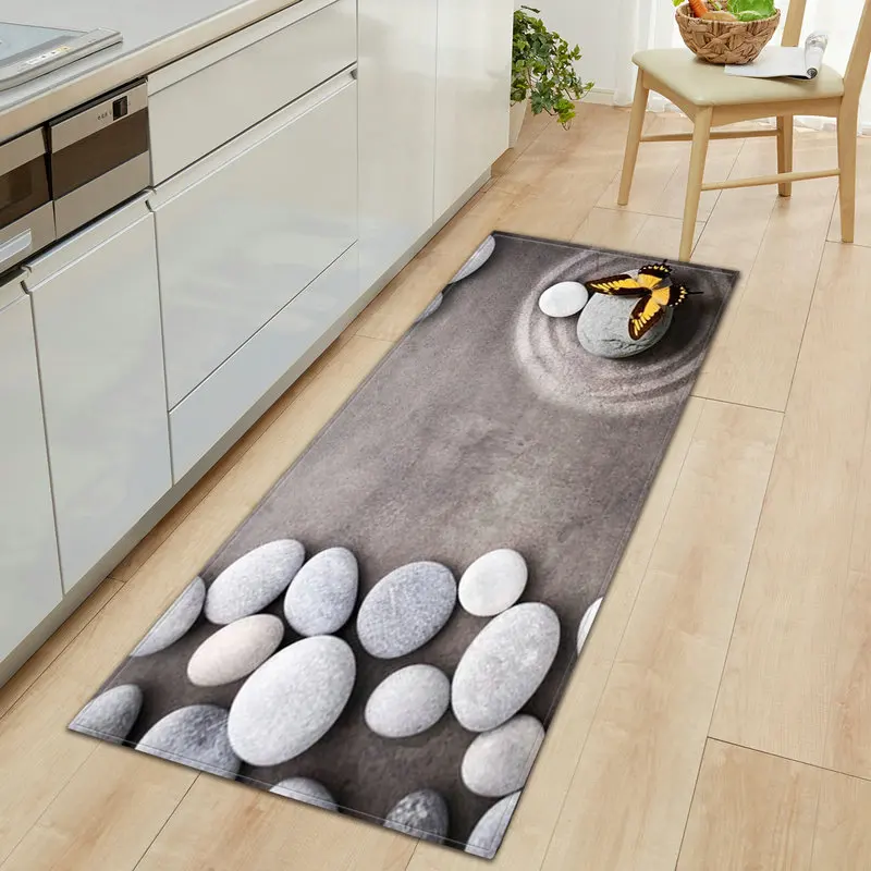 Carpet Kitchen Stones | Kitchen Mat Stones | Long Kitchen Mat | 6mm ...