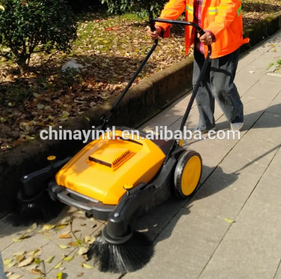 Outdoors Industrial Cleaning tools Hand Held Push Street Sweeper Price ...