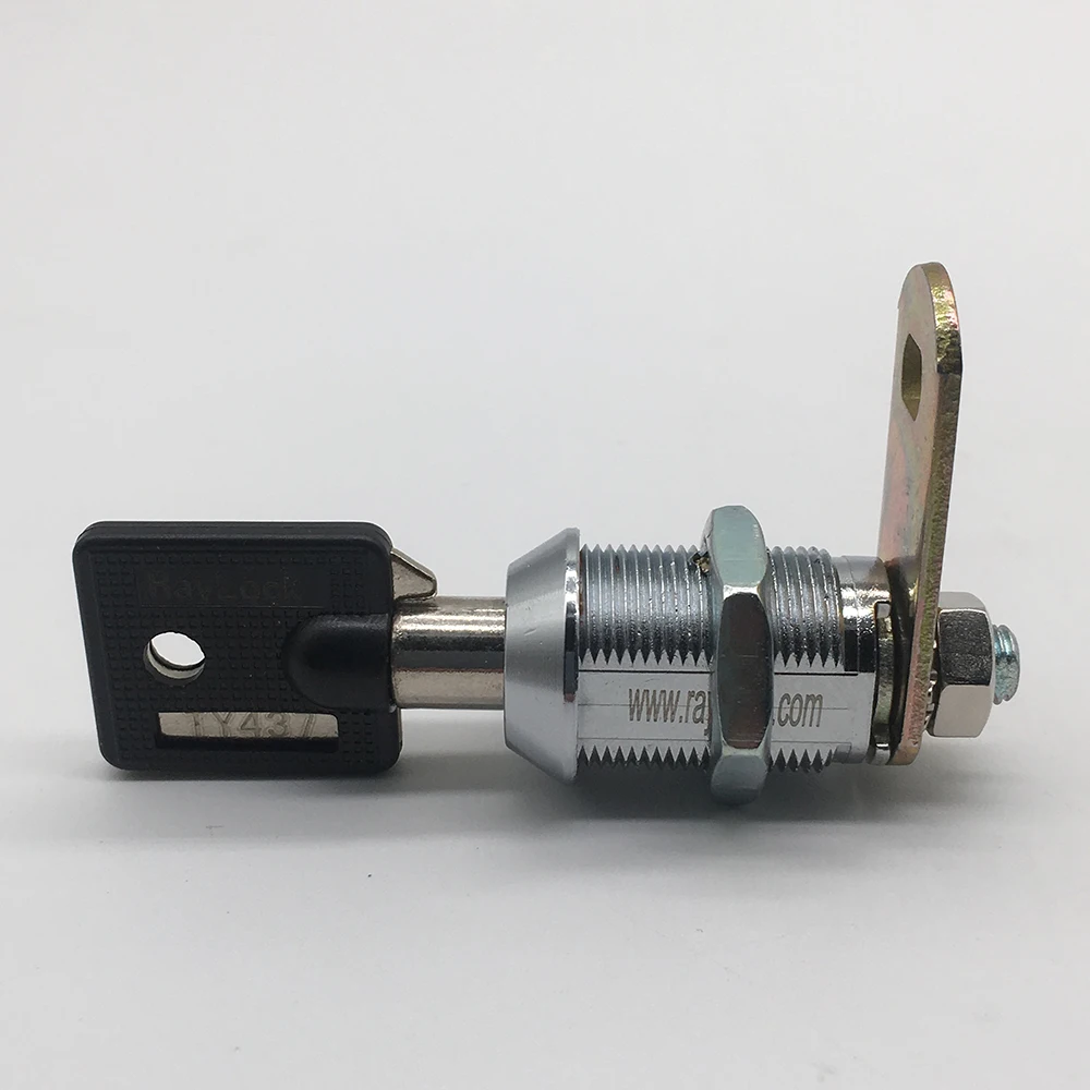 10 pieces 30mm 90 degrees rotation cylinder wooden box door cam lock ...