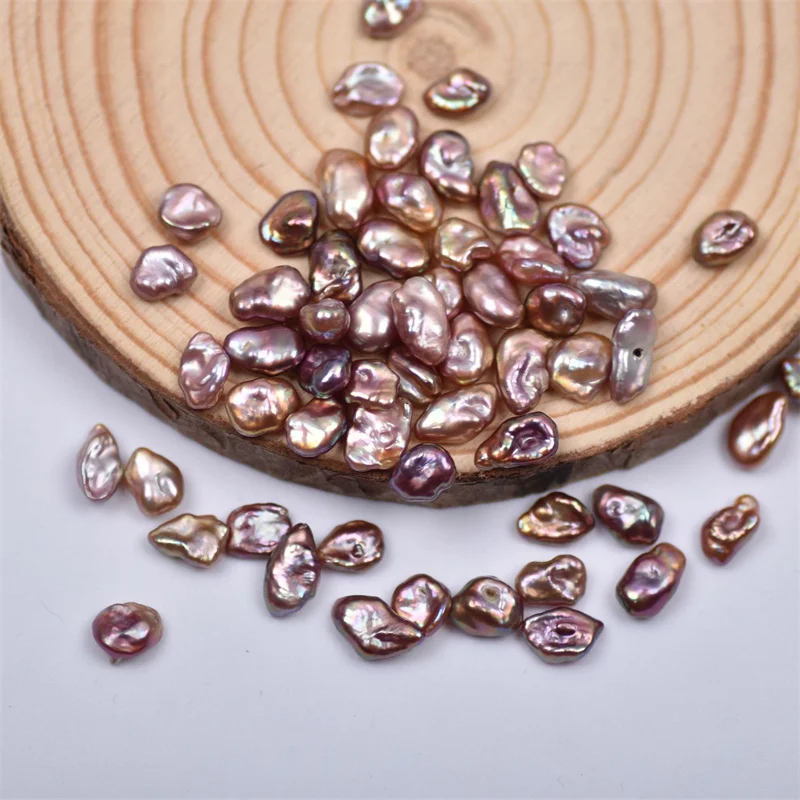 Perlas naturales de agua dulce keshi, perlas barrocas de colores ...